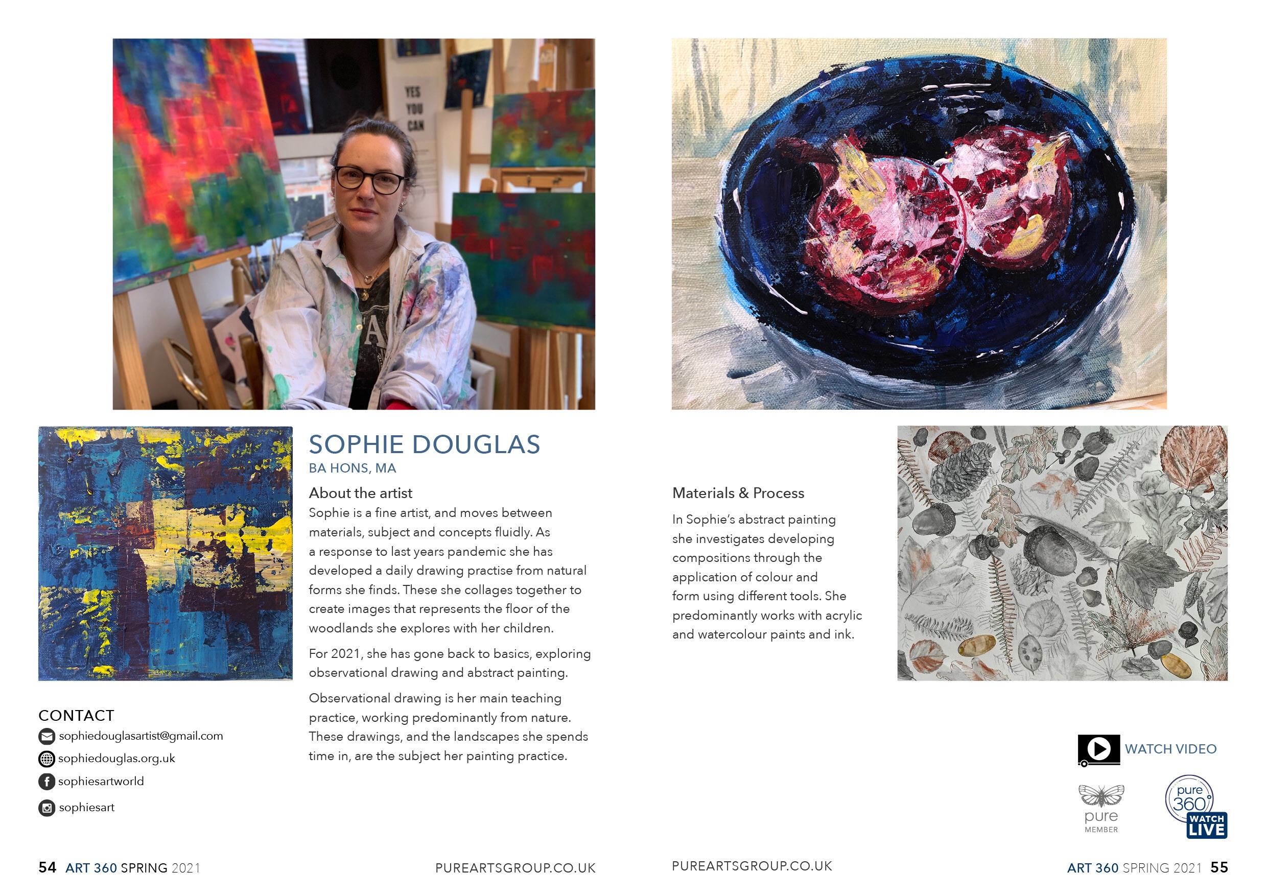 Pure ART360 – Sophie Douglas and The Arts School